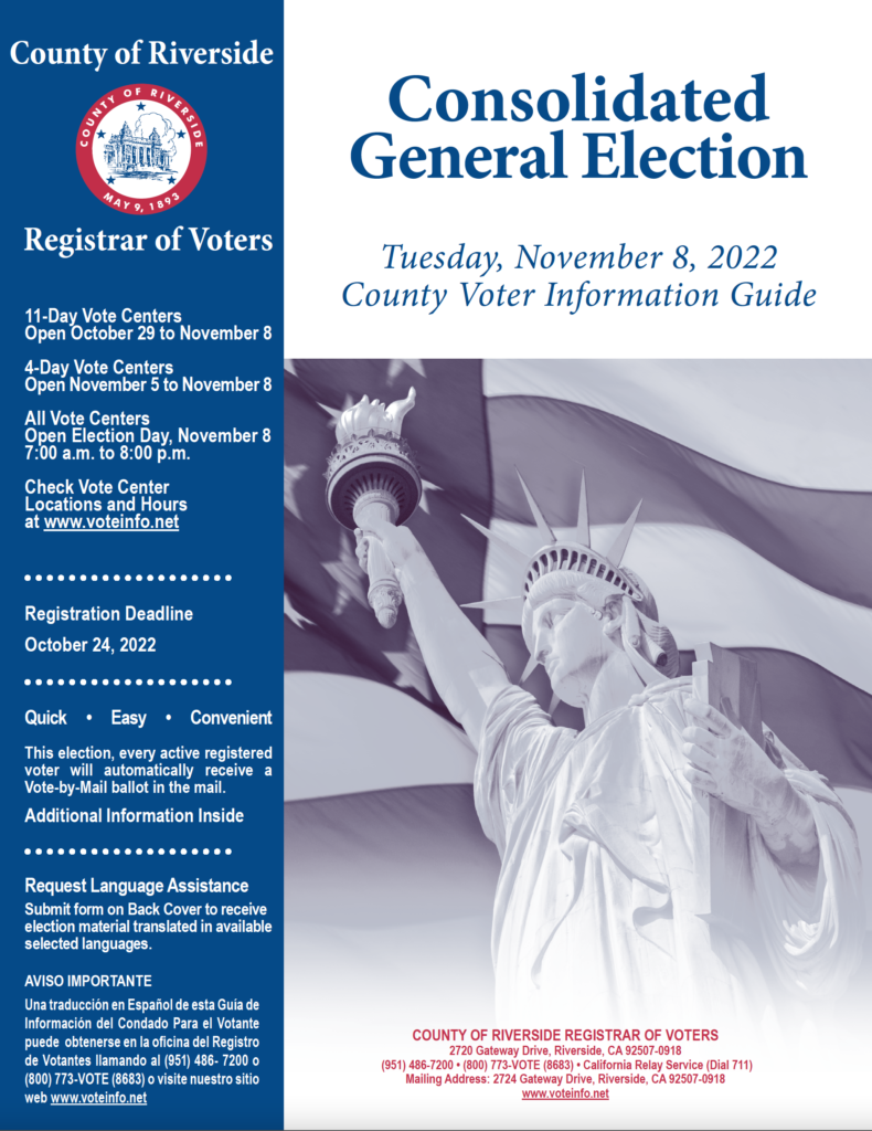 Republican Party of Riverside County - Make California Great Again